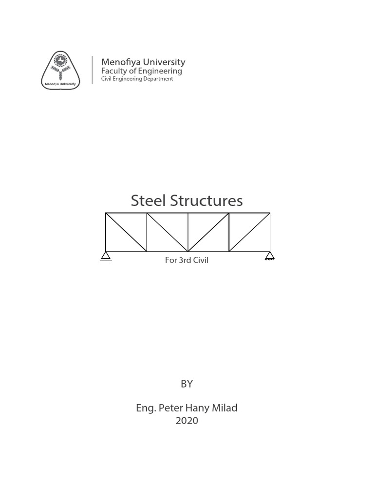 Steel Structures Course Overview | PDF | Welding | Construction