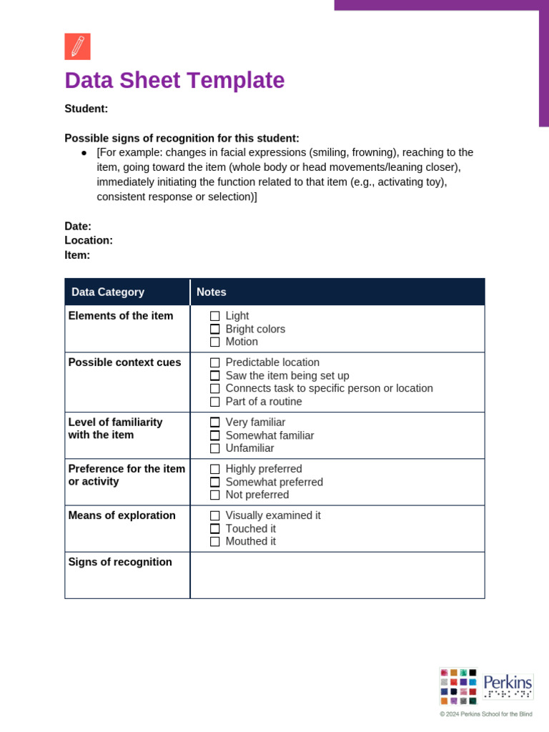 Printable Toilet Training Data Sheet | PDF