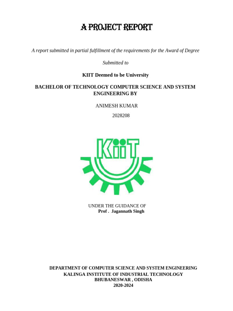 Internship-Report 2028208 | PDF | Databases | Relational Database