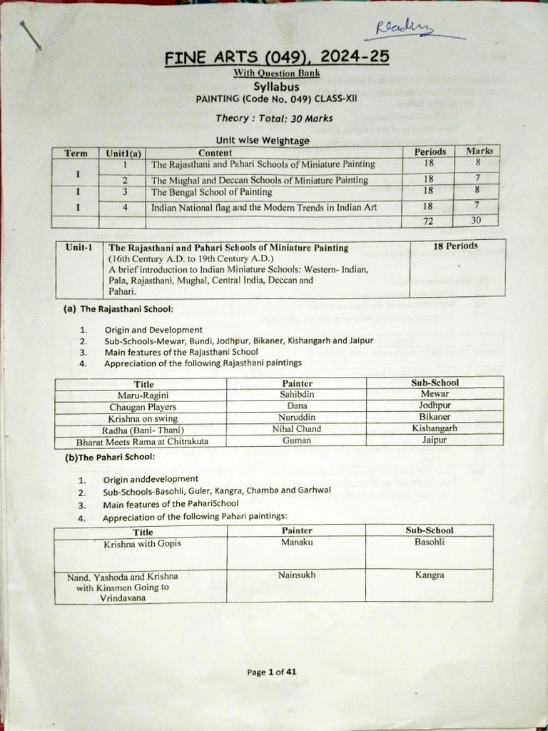 Fine Arts | PDF