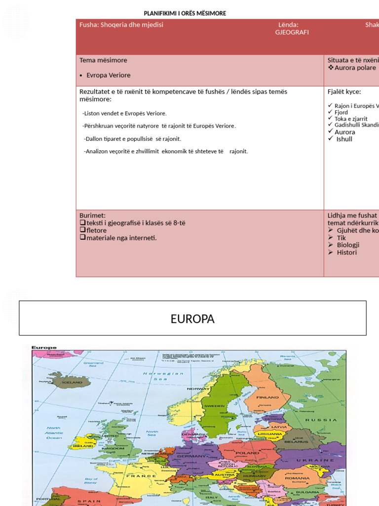 Evropa Veriore | PDF