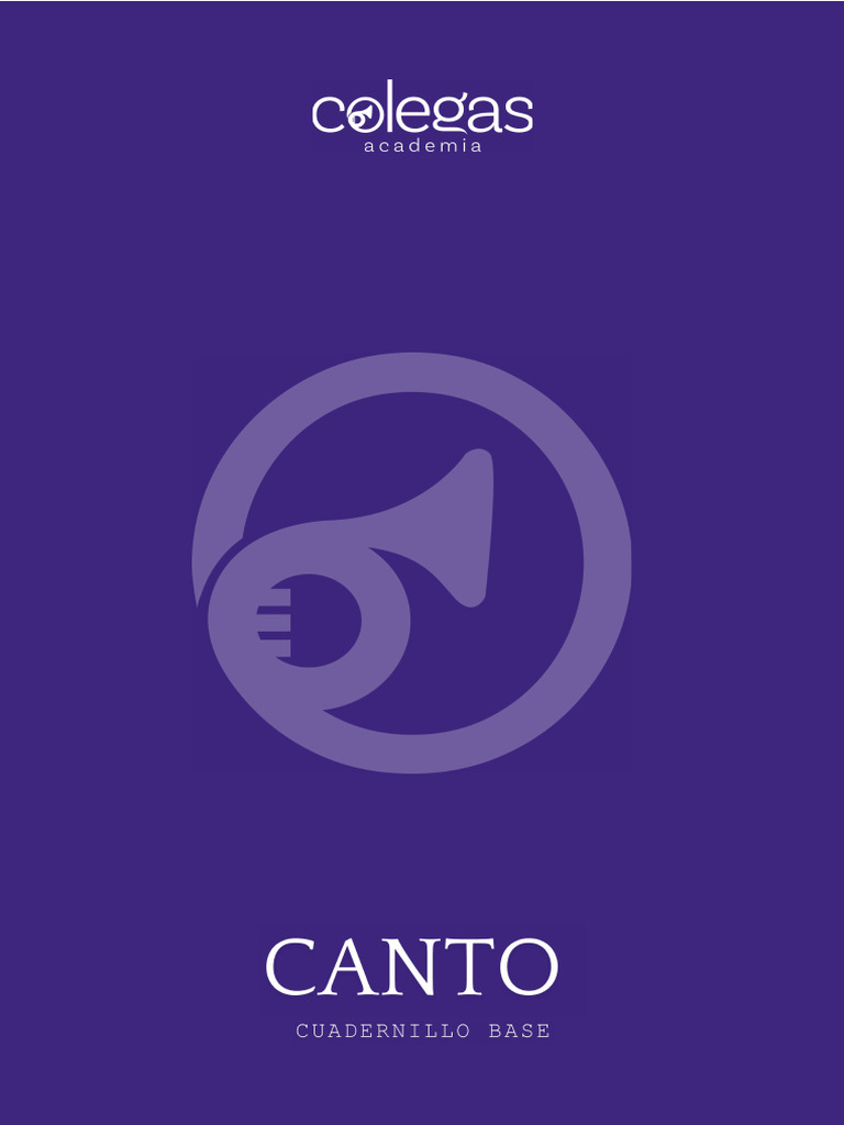 Cuadernillo Base Canto | PDF
