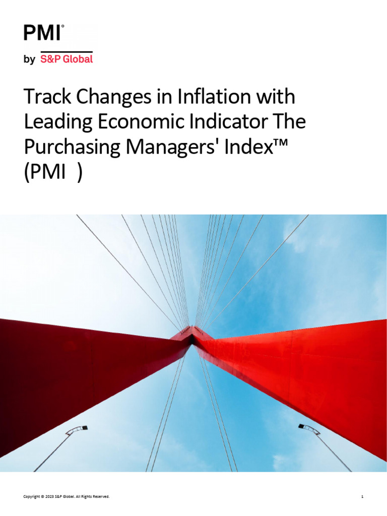 Track Changes in Inflation With Leading Economic Indicator PMI | PDF | Inflation | Consumer ...