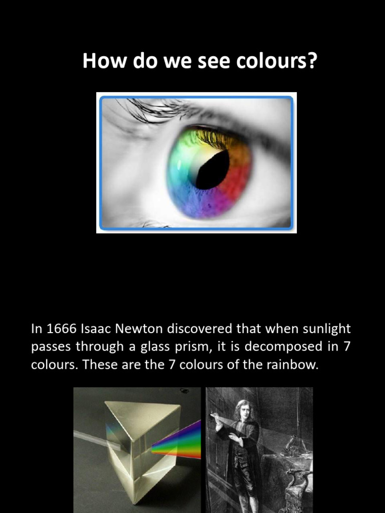 1 - How Do We See The Colours | PDF