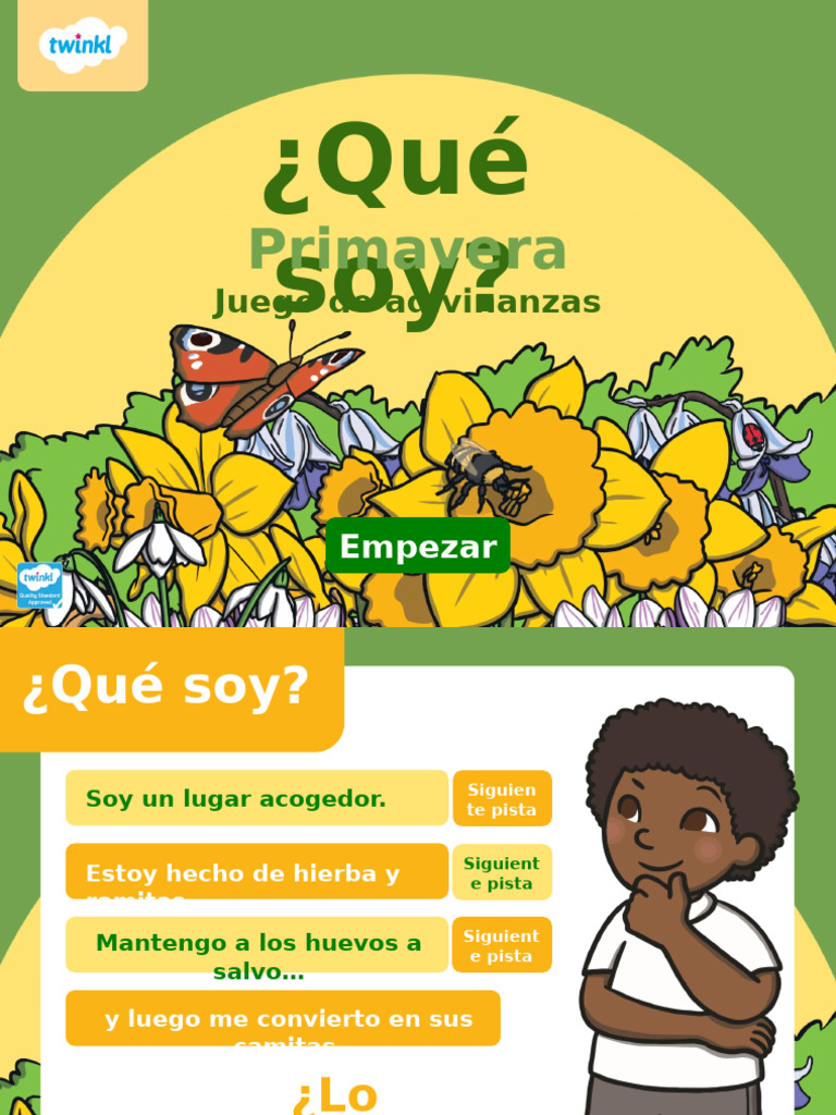 Es T 1676898049 Juego de Adivinanzas Que Soy Primavera Ver 3 | PDF