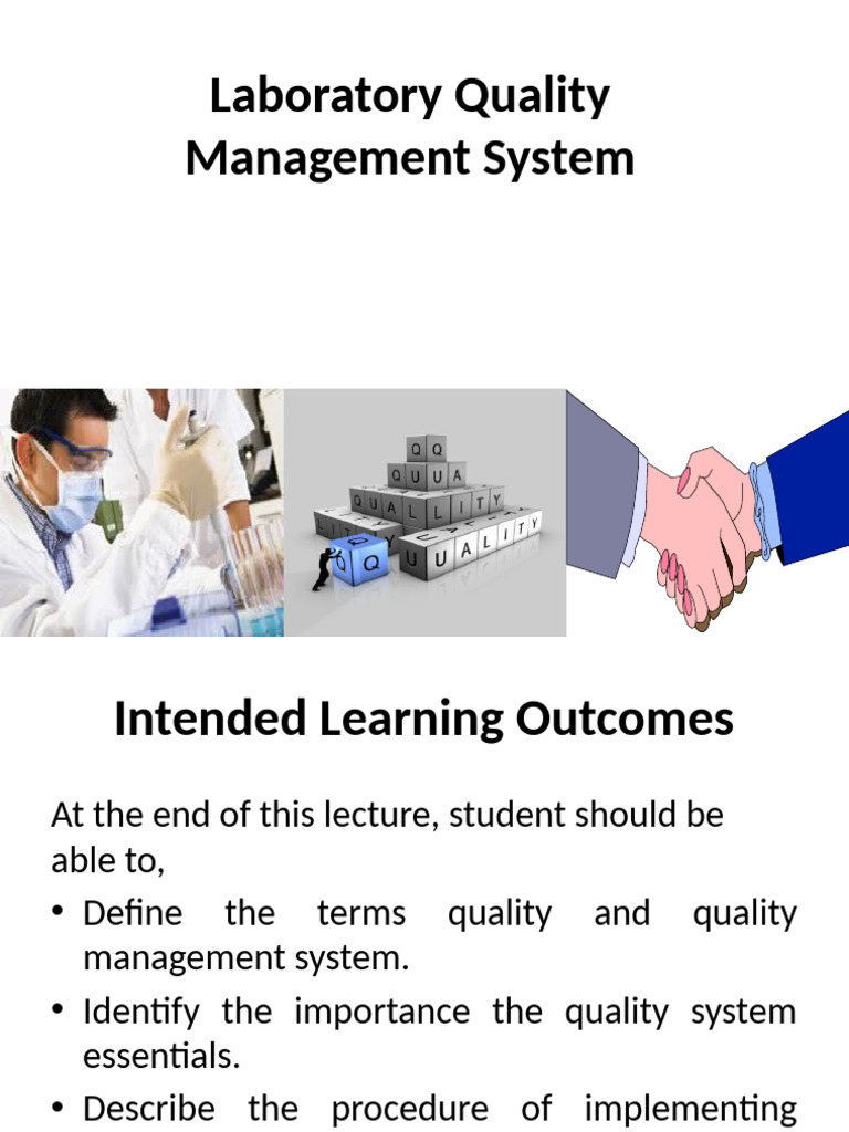Laboratory Quality Management Essentials | PDF | Quality Management ...