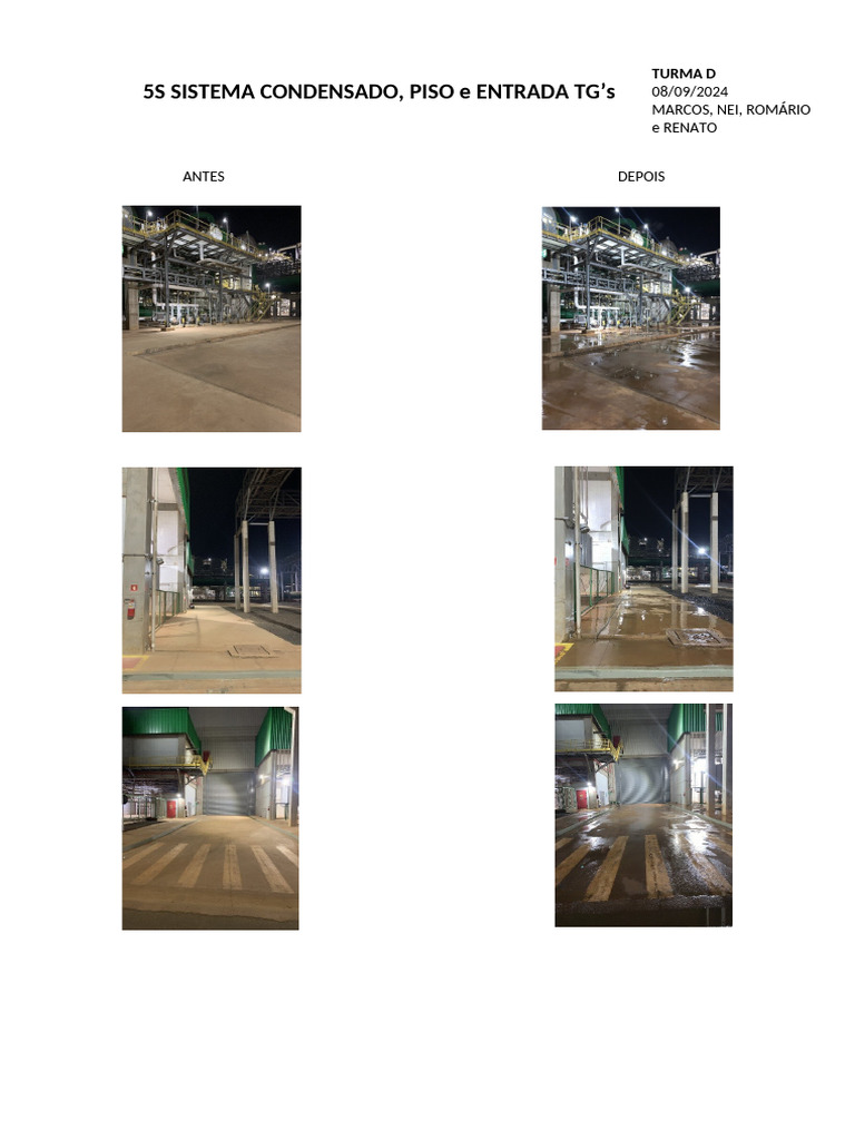 5s Sistema Condensado Piso TG | PDF