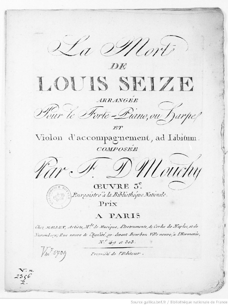 Mouchy,-La Mort de Louis Seize - ... - Mouchy F btv1b9057819q | PDF