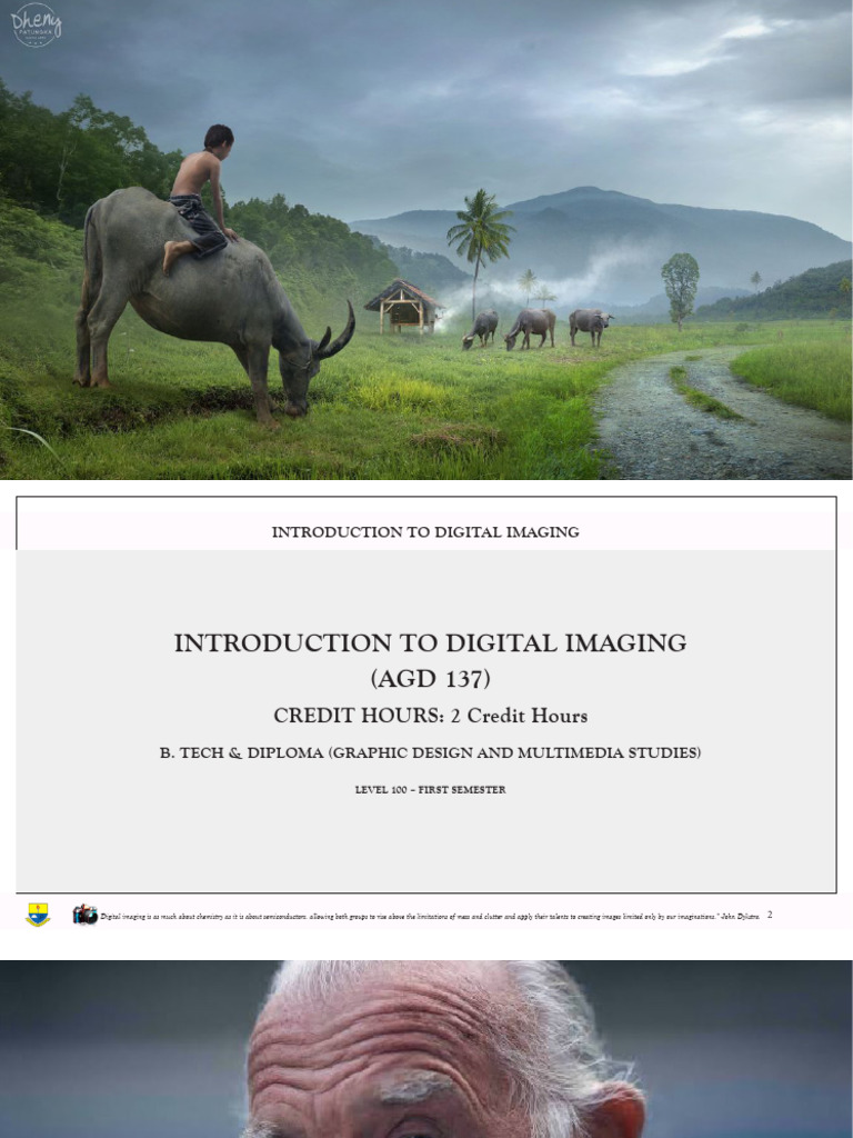 1 Introduction To Digital Imaging | PDF | Image | Digital Imaging