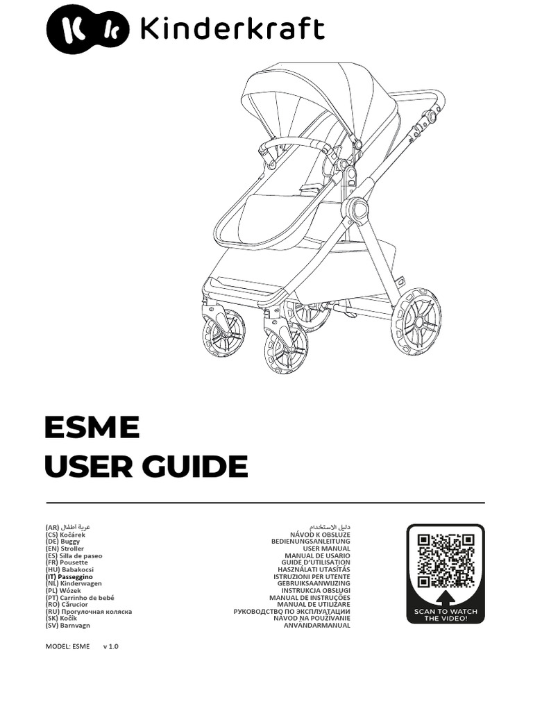 Kinderkraft ESME Manual | PDF
