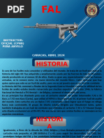 Historia del Fusil FN FAL | PDF | Rifle | Armas de proyectiles