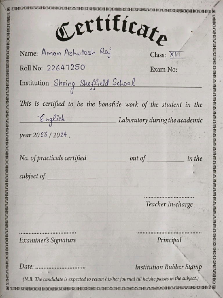 English IA Project | PDF