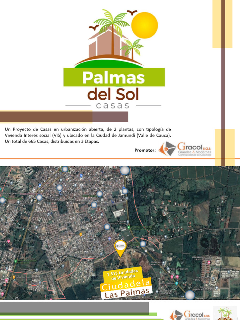 Brochure Palmas Del Sol, Casa Jamundi | PDF