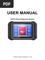 Xtool D7 Manual | PDF | Anti Lock Braking System | Tablet Computer