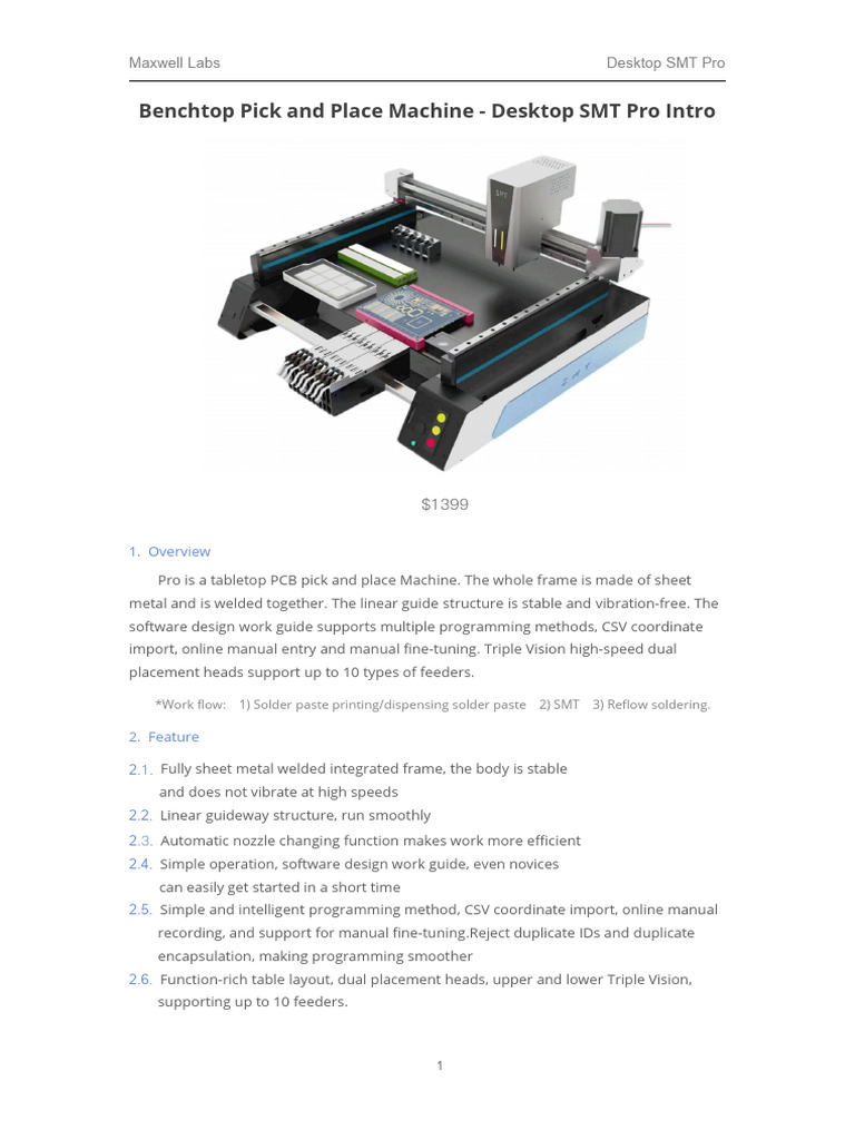 Desktop SMT Pro Intro 2024 | PDF | Electrical Engineering | Electronic ...