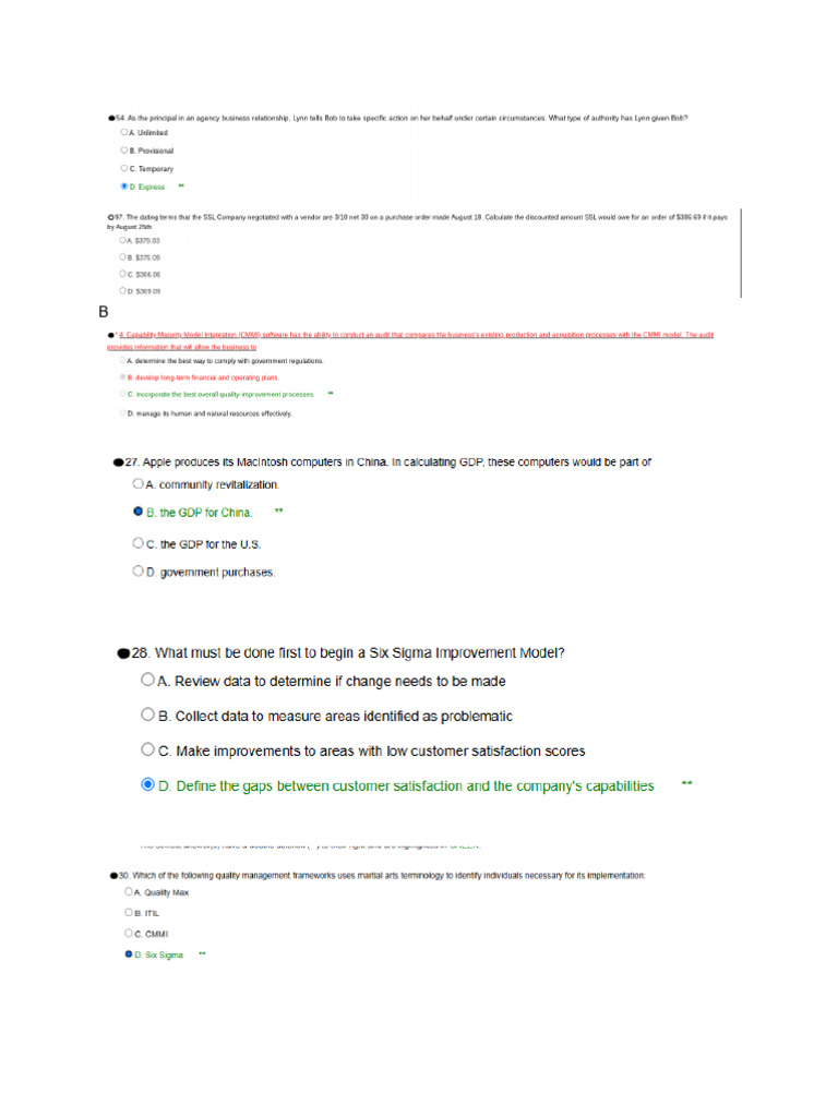 Deca Exam Prep | PDF