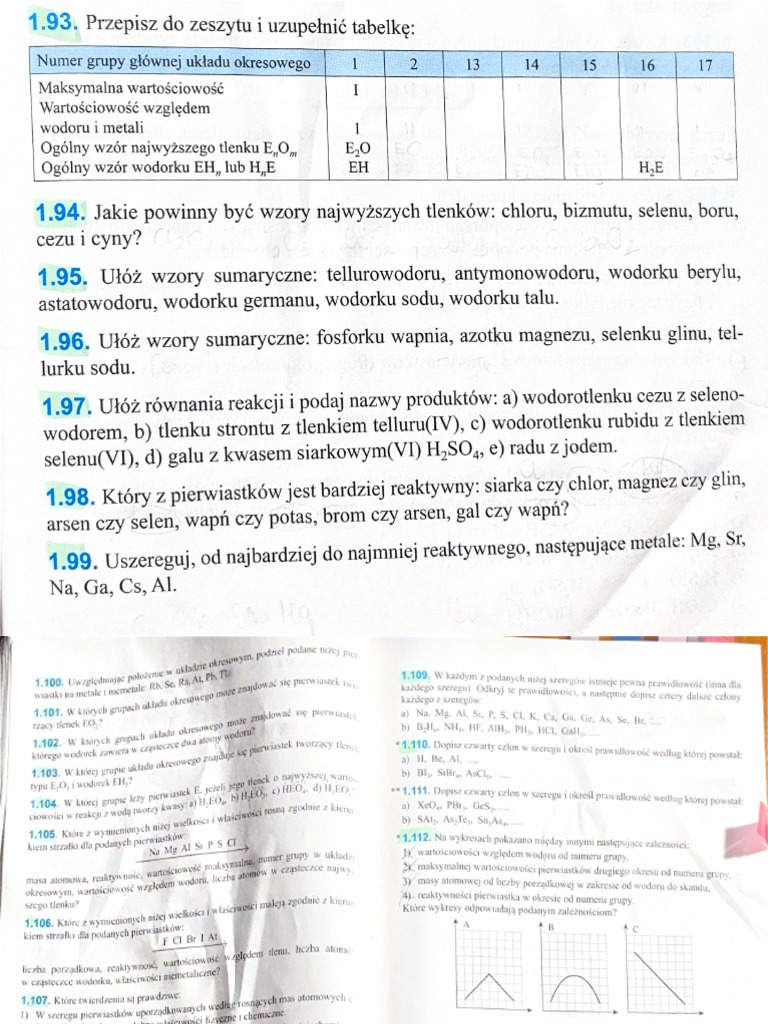 7.Tablica Mendelejewa PAZDRO (1) | PDF