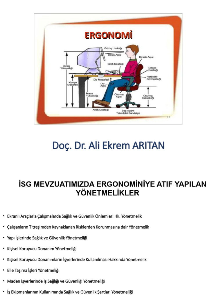 ERGONOMİ | PDF