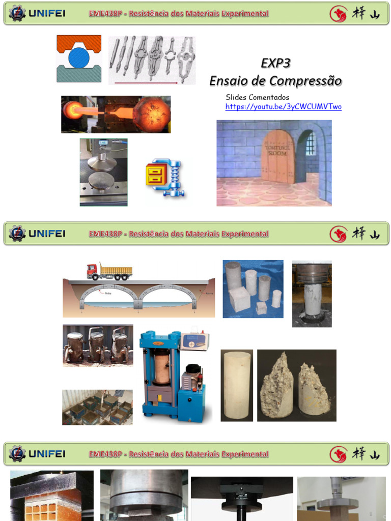 EXP03-Ensaio de Compressao | PDF