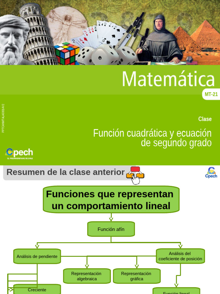 Clase 24 Función cuadrática y ecuación de segundo grado | PDF | Ecuaciones | Conceptos matemáticos