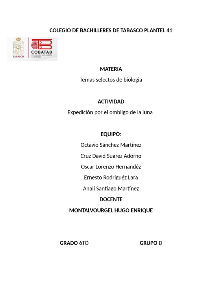 Expedición al Ombligo de la Luna | PDF