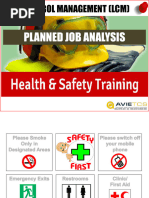 Planned Task Observation | PDF | Safety | Occupational Safety And Health