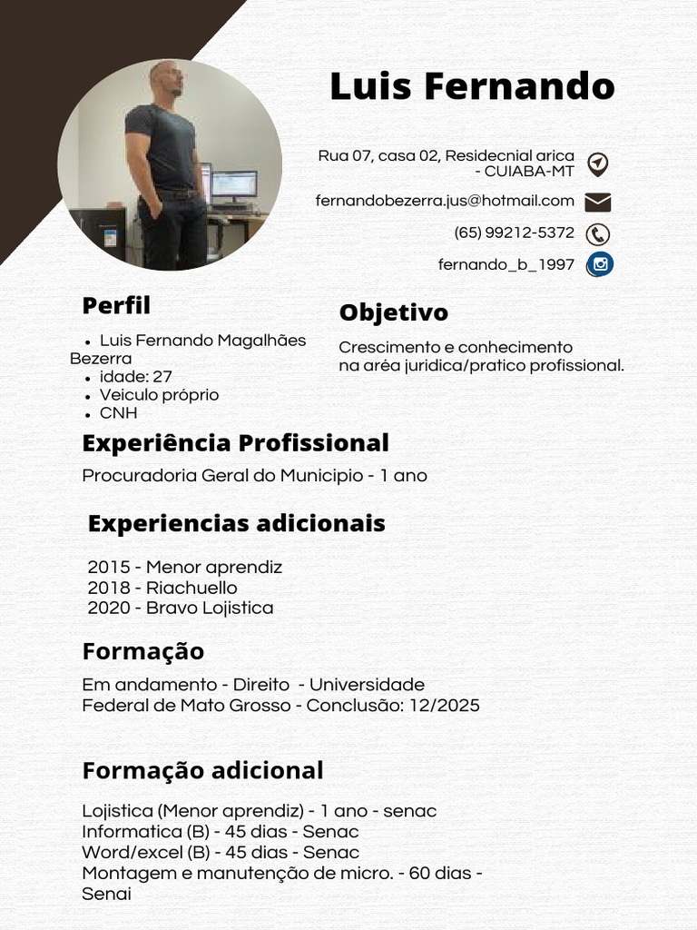 Curriculo - LUIS | PDF