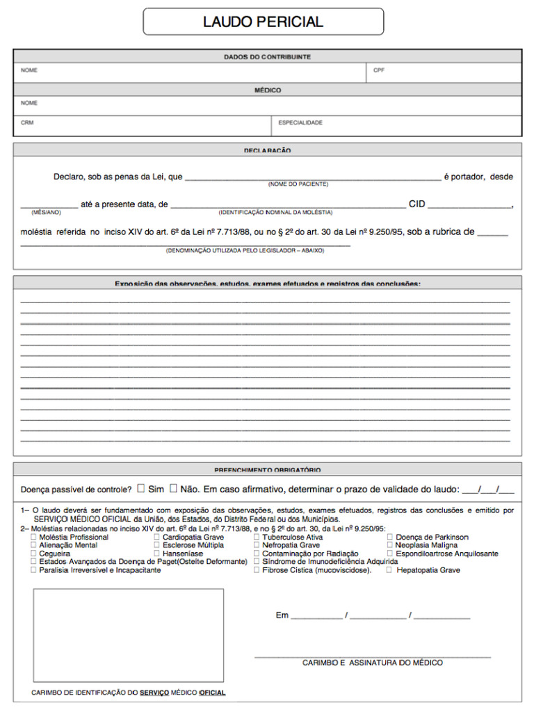 Modelo Laudo Pericial 753x1024 | PDF