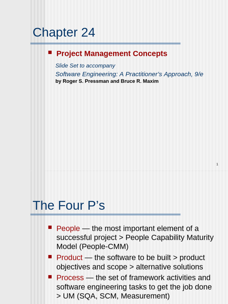 Software Engineering by Pressman in Short Main Keywords | PDF | Project Management | Software