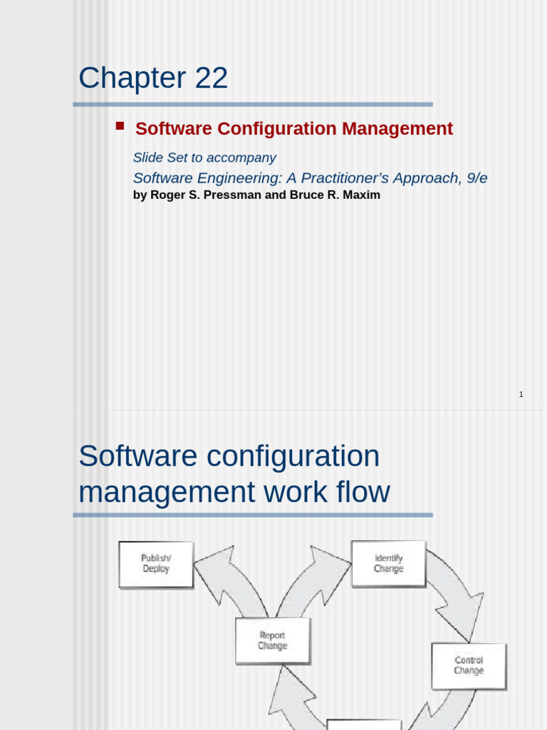 Software Engineering by Pressman in Short main keywords Ch22 | PDF | Version Control ...
