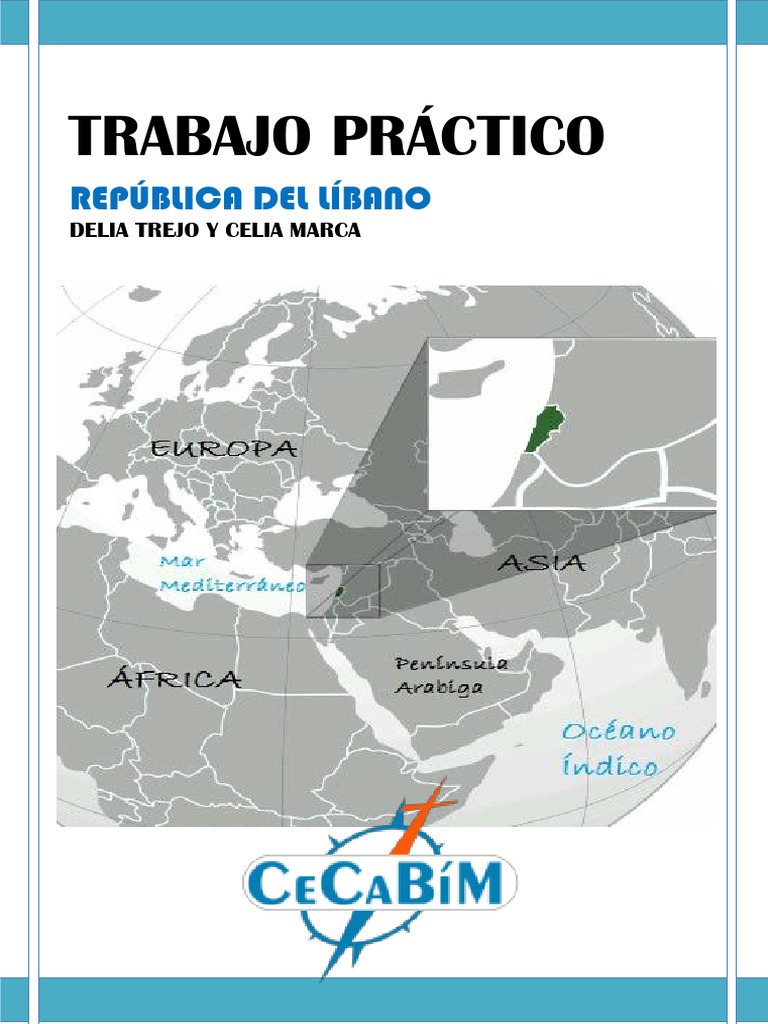 Ficha de Pais-Libano | PDF | Líbano | Hezbolá