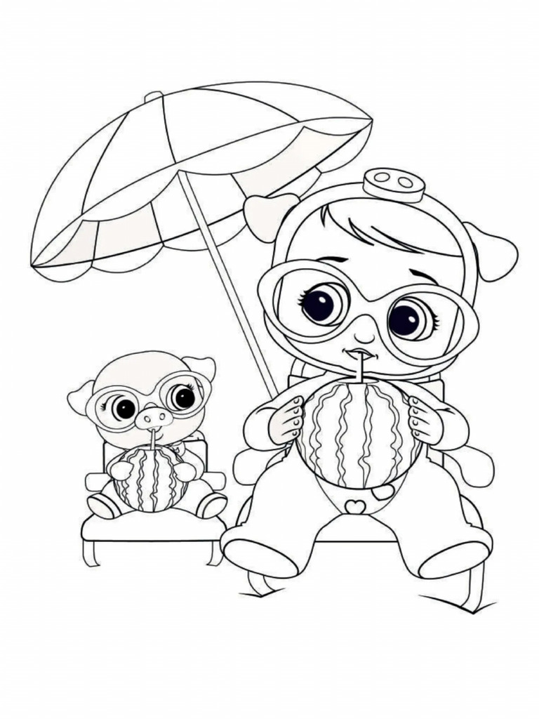Disegni Da Colorare Cry Babies 2 | PDF