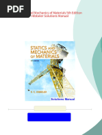 Sample for Solution Manual Mechanics of Materials 11th Edition by ...