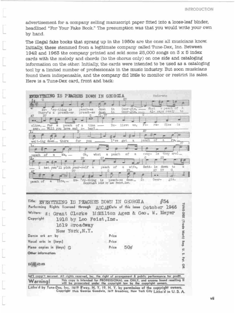 How to Play from a Real Book 566 | PDF