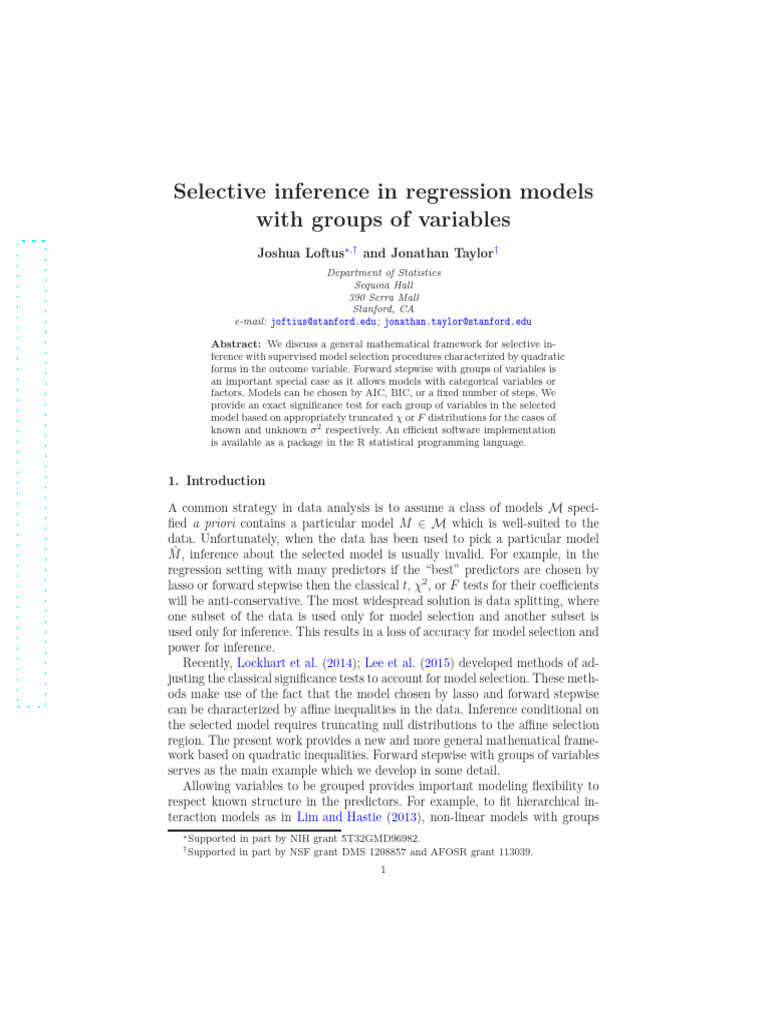 lOFTUS_ET_AL | PDF | Linear Regression | P Value