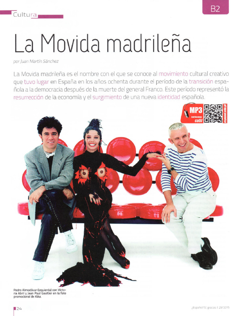 Articulo La Movida Madrilena | PDF