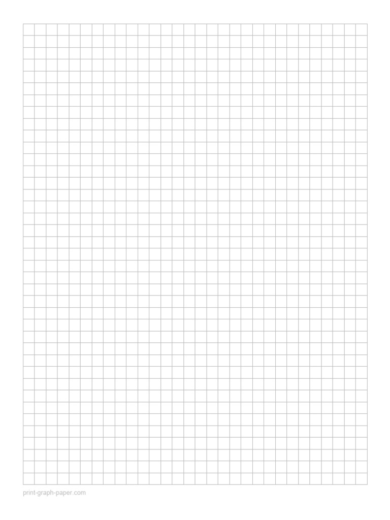 Quarter Inch Graph Paper | PDF