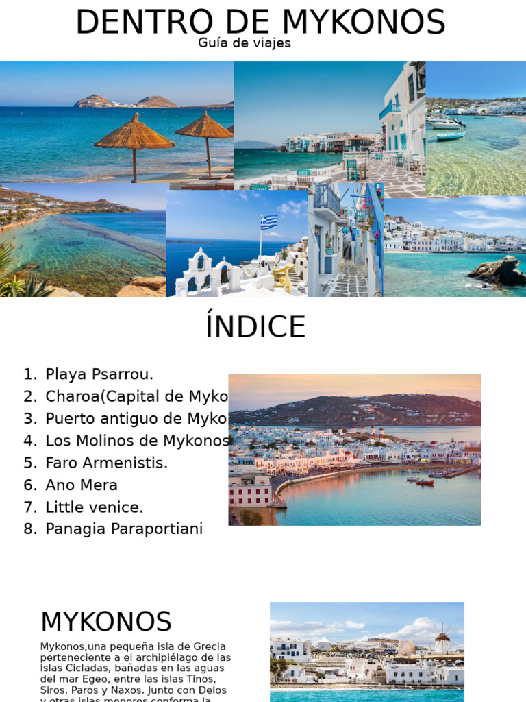 Dentro de Mykonos | PDF