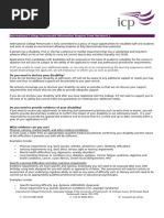 NSFAS Disability Application Form 2025 | PDF | Disability | Visual ...