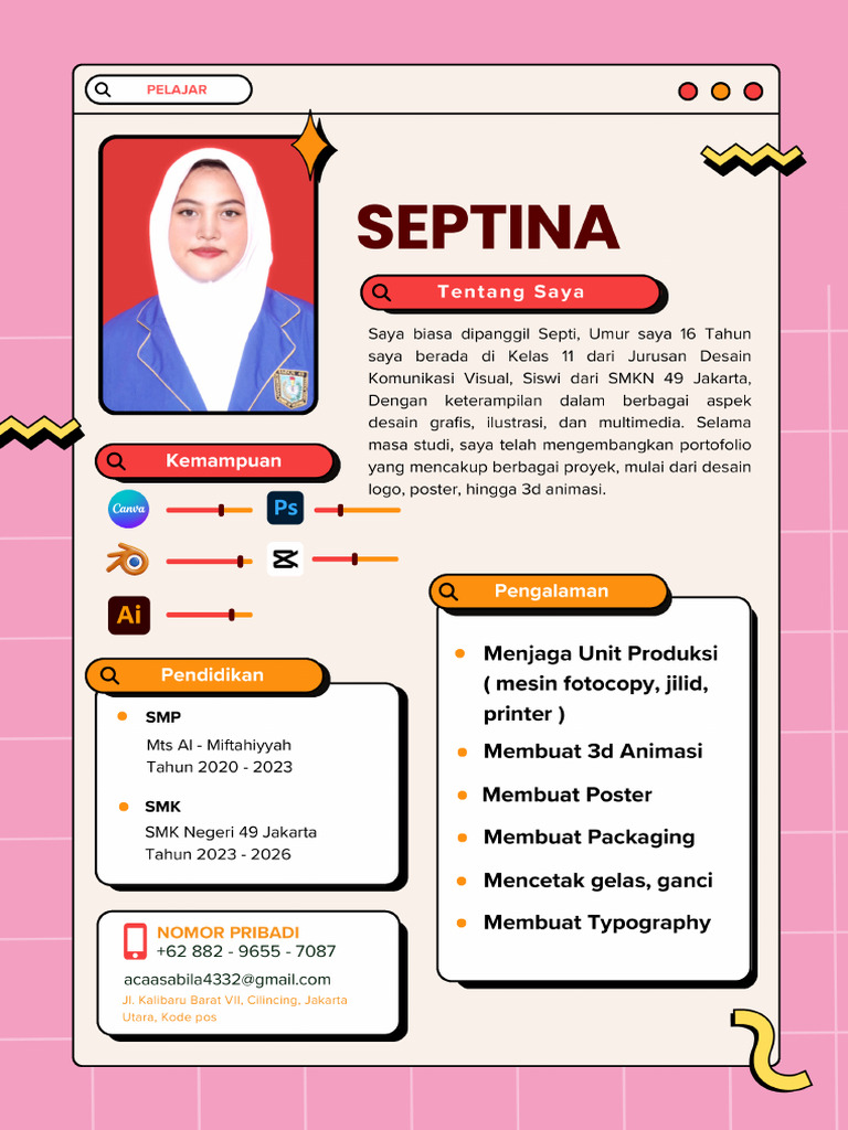 Cv Septina | PDF