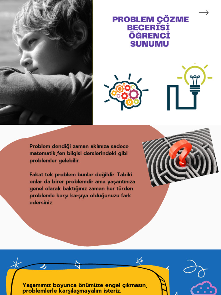 Problem Cozme Becerileri Ogrenci Sunum - 241216 - 235503 | PDF