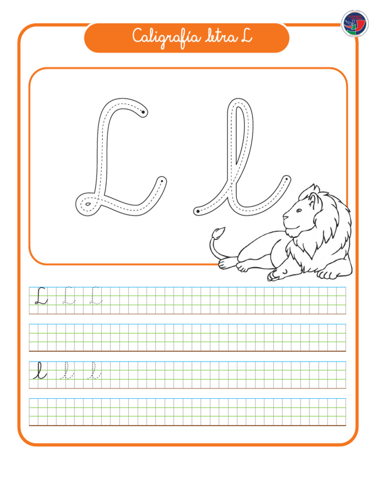 Caligrafía de la letra L | PDF