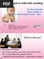 Vomiting History Taking Checklist | PDF | Vomiting | Medical Specialties
