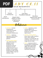 Dziady Cz. IV - Streszczenie Szczegółowe - Adam Mickiewicz - Bryk - PL ...