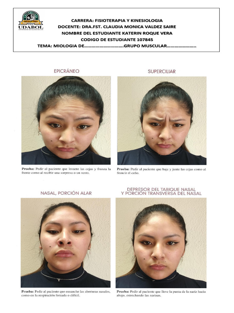 Prueva Mus. Faciales[1] | PDF