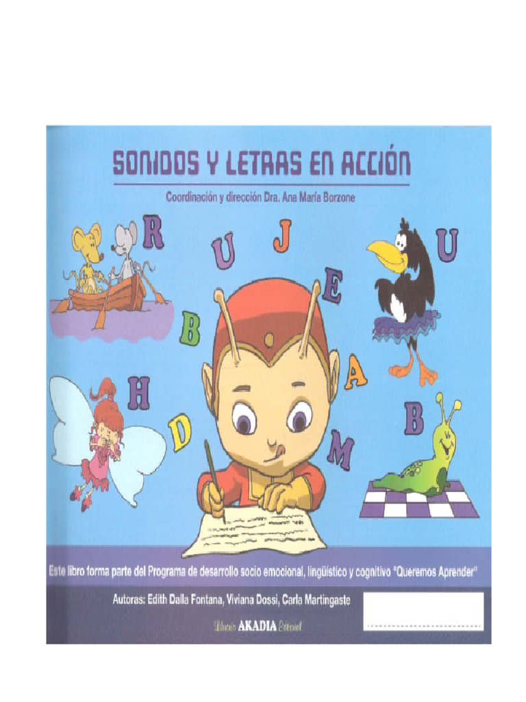 Sonidos y Letras en Accion | PDF