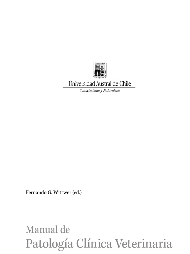 Adelanto Manual PCV | PDF | Patología | Laboratorios
