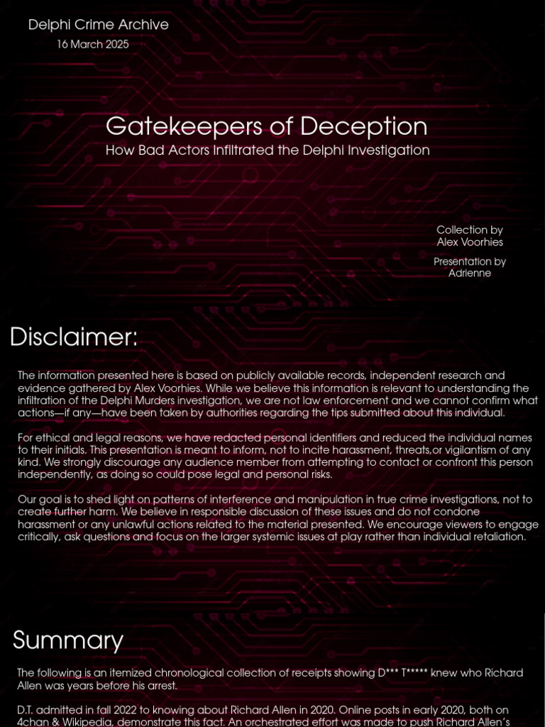 Delphi Archive Presentation | PDF | Facebook