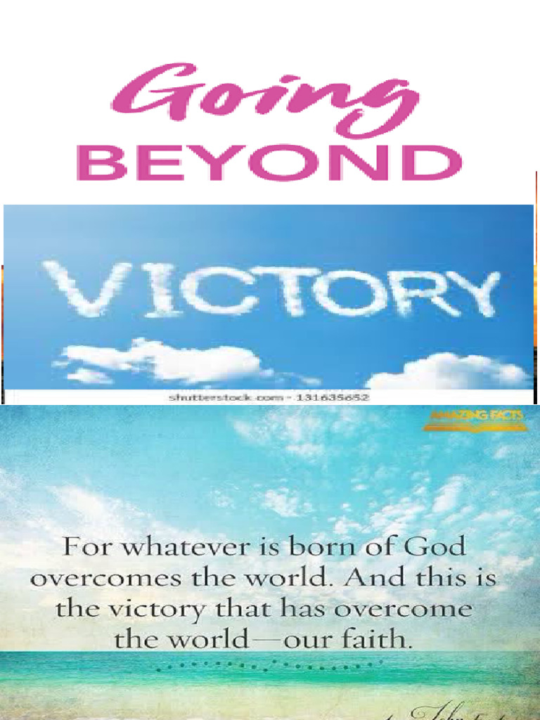 Sitio Ppt..2c Going Beyond Victory March 2024 3 | PDF | Jesus ...