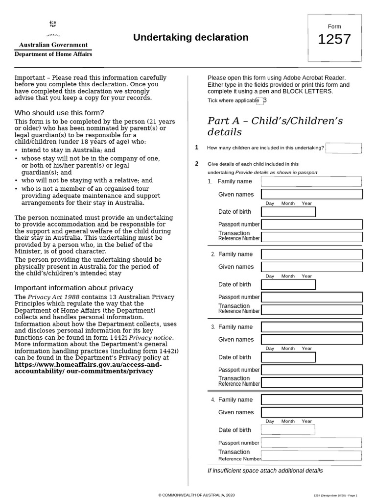 Form 1257 | PDF | Passport | Justice